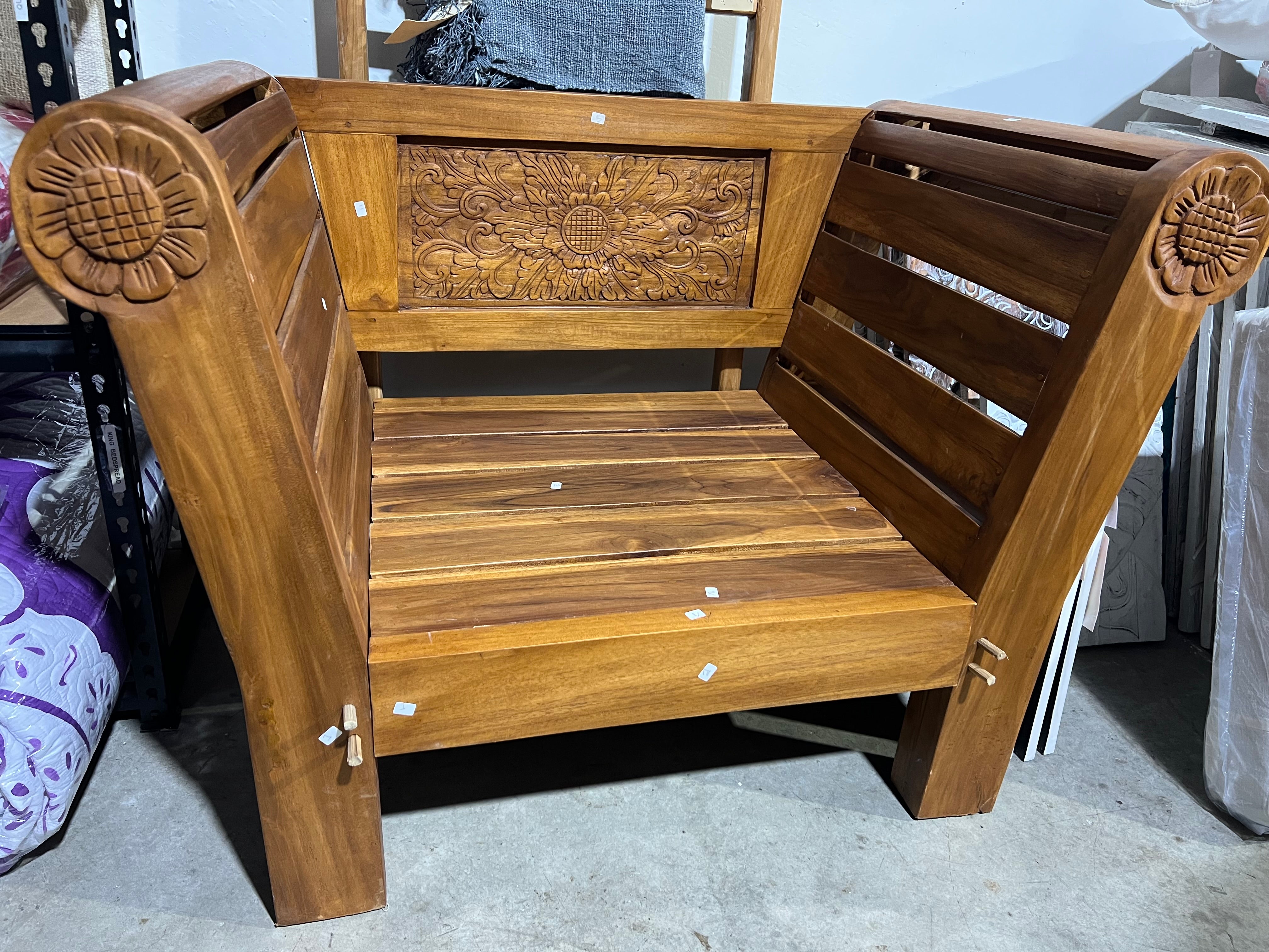 Yanto Chair Recycled Teak (natural) – That Bali Shop